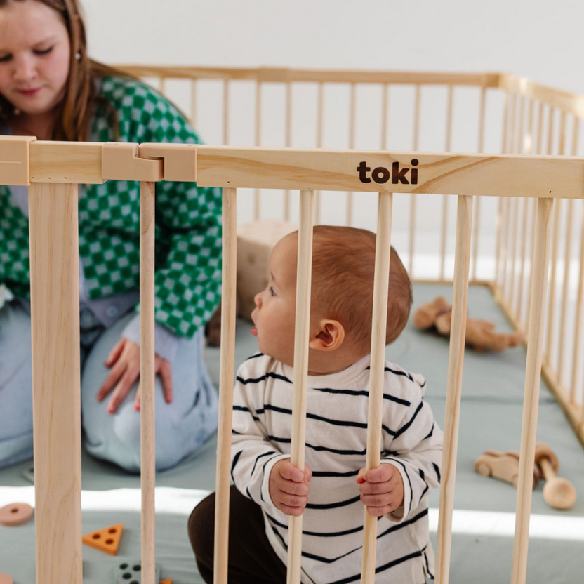 Playpen - Mega Size in Wood – Toki Kids